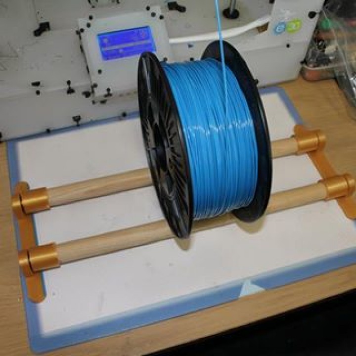 3D Printable Universal Spool Holder by 3D Custom Print