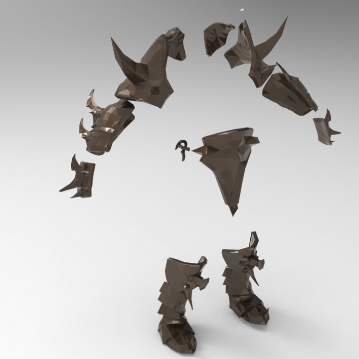 3D Printable Berserker ORC ARMOR - Cosplay by 3D Custom Print