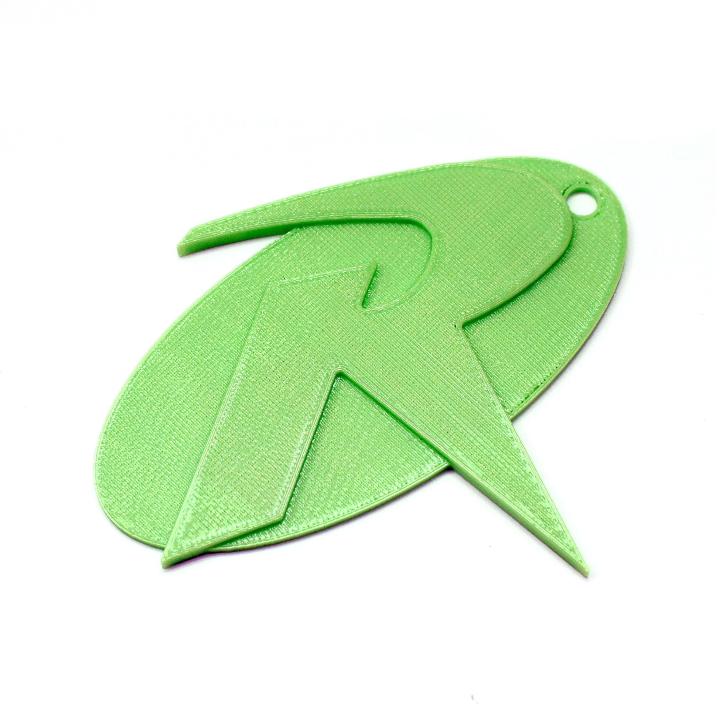 3D Printable Robin Keychain by 3D Custom Print