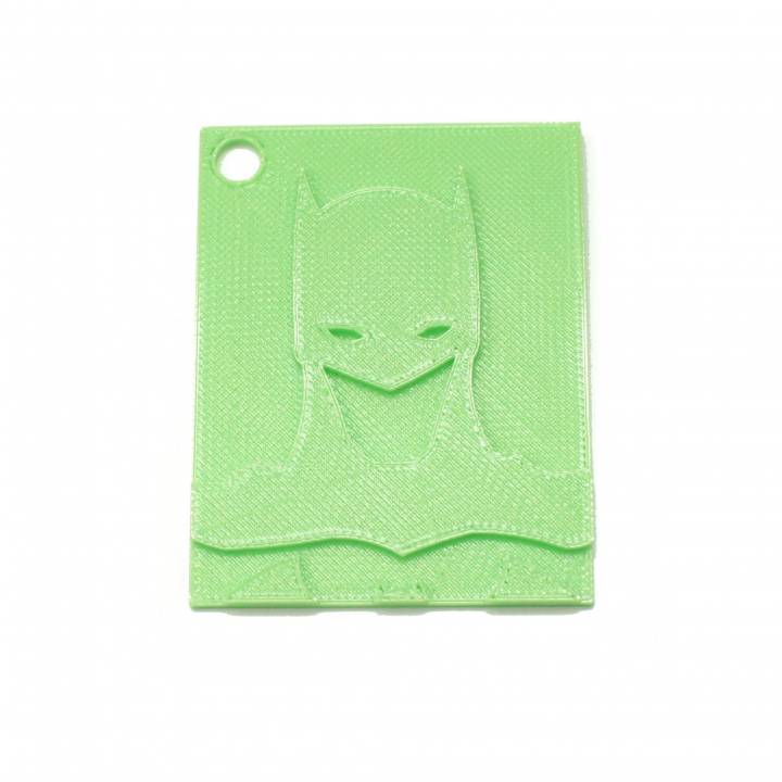 3D Printable Batman, Nightwing and Robin Keychain by 3D Custom Print