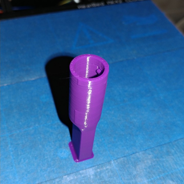 3D Printable #2 Hobby Knife Cap by Michael Grugel