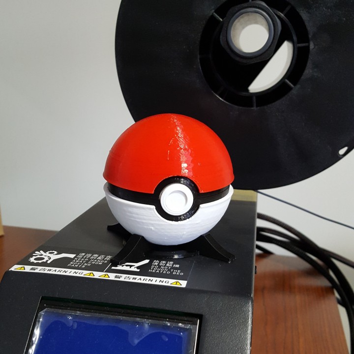 3D Printable Switch & 3Ds/Ds Cartridge Case - Pokeball by Various Projects