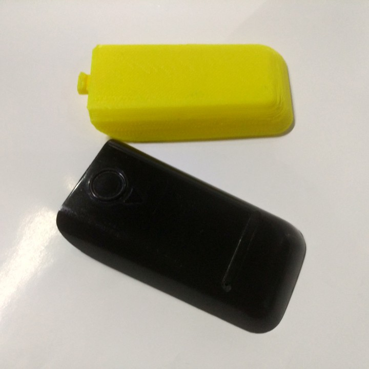 3D Printable Philips Tv Remote Big Battery cover by Juan Francisco ...