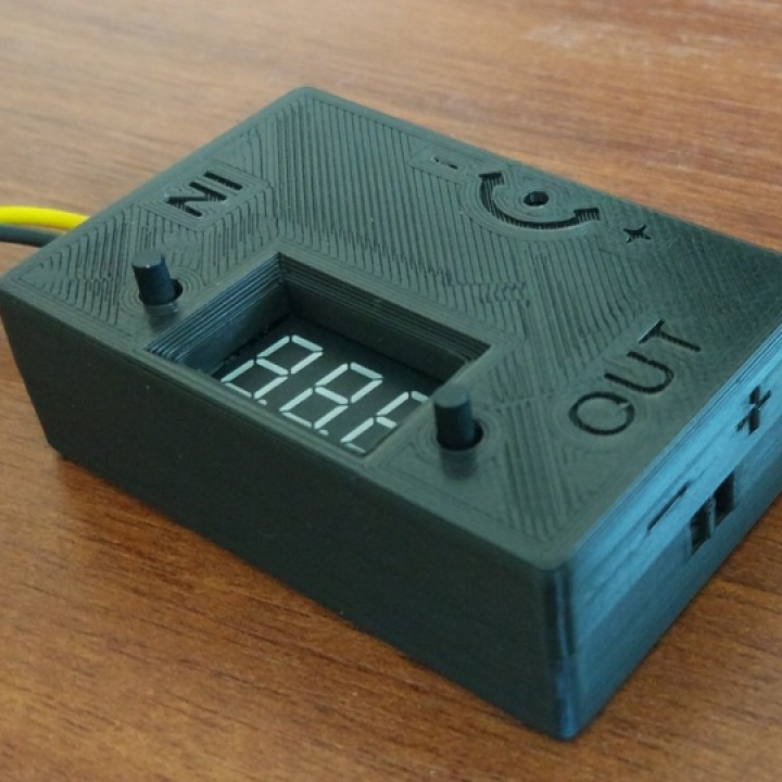 3D Printable Case for DC-DC Converter Adjustable Step-Down Module by Pavel