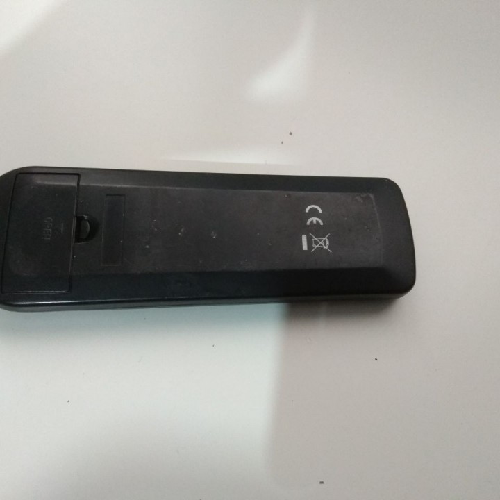 3D Printable Remote controller best buy battery cover by Half Bit