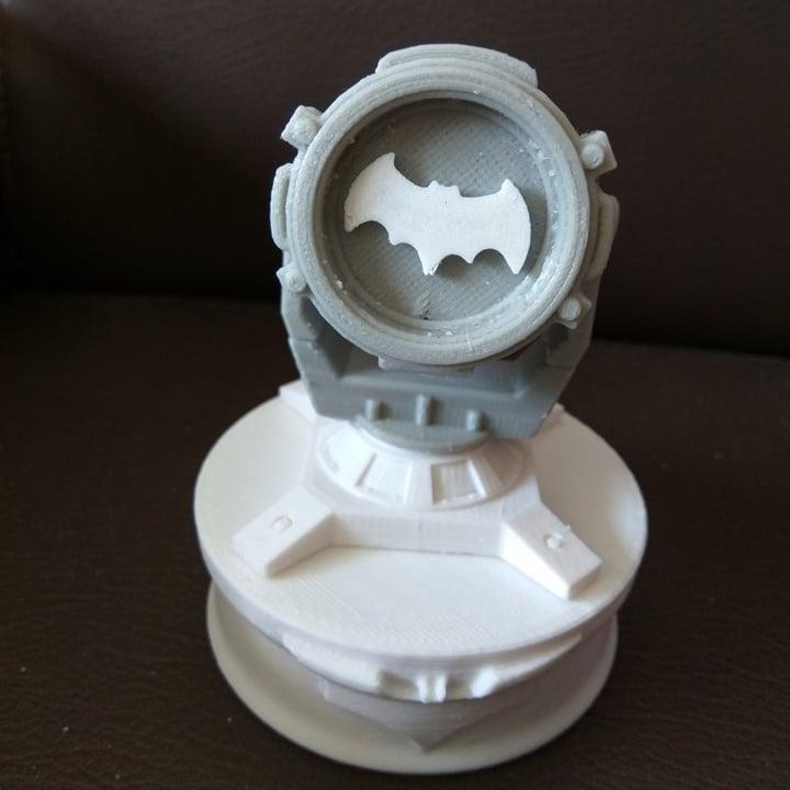 3D Printable bat signal by AdamRunner
