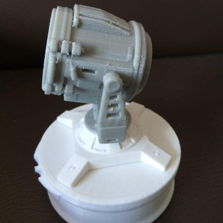 3D Printable bat signal by AdamRunner