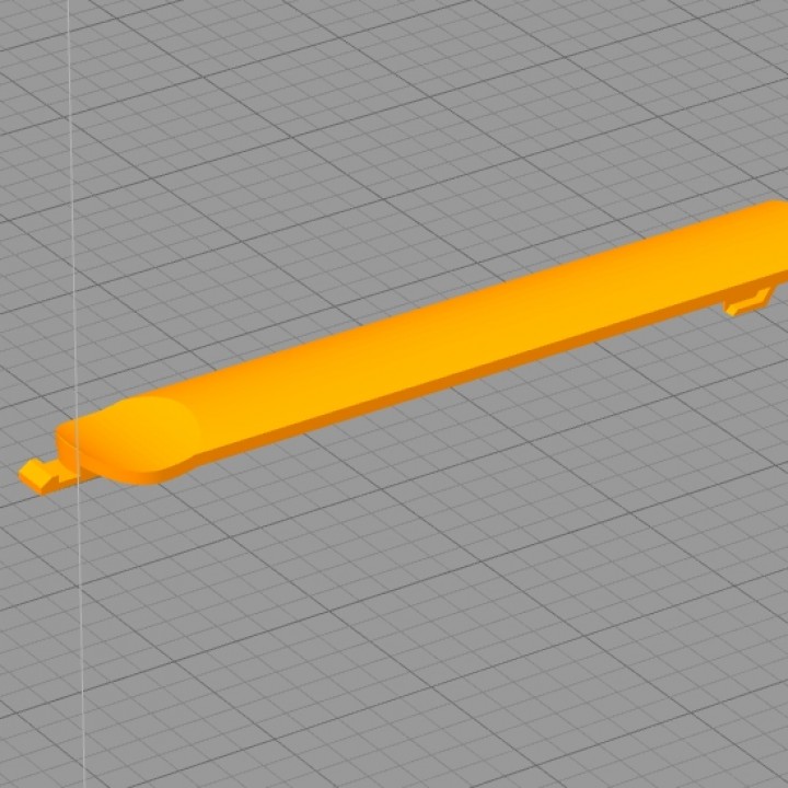 3D Printable Samsung Remote Control Battery Cover by Louis Dionne