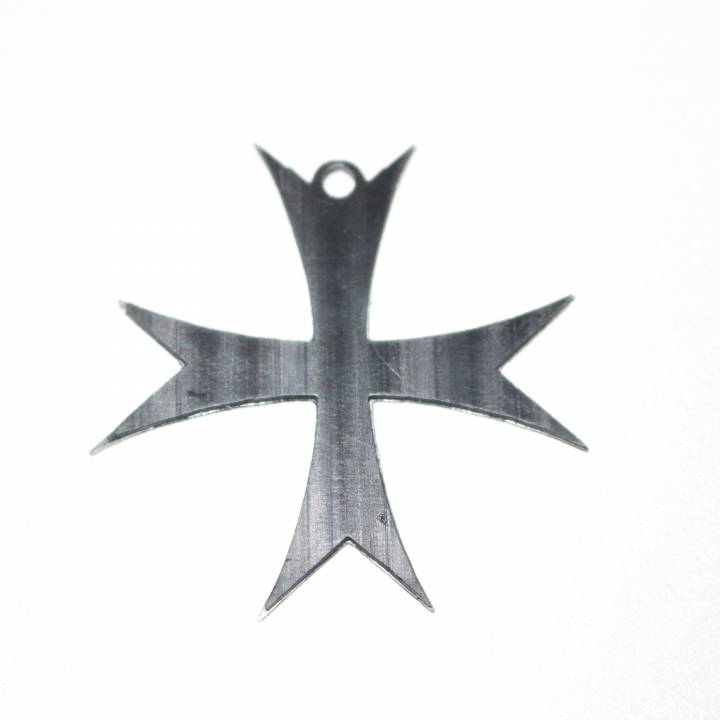 3D Printable Templar cross by Wil Solnosky
