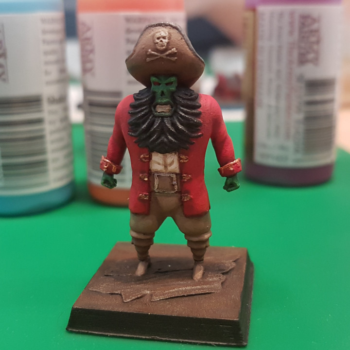 3D Print of Captain LeChuck - Monkey Island by Snappy FPV