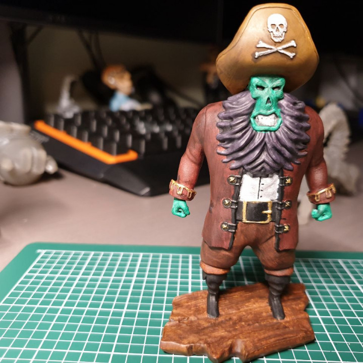 3D Print of Captain LeChuck - Monkey Island by dannymatthes