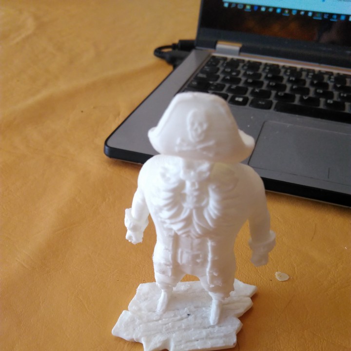 3D Print of Captain LeChuck - Monkey Island by MRobol