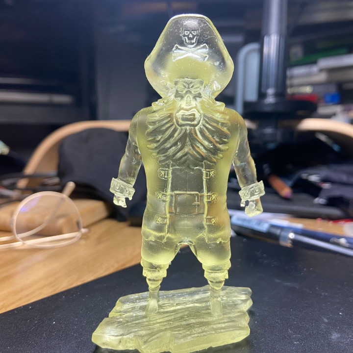 3D Print of Captain LeChuck - Monkey Island by fiofiodor