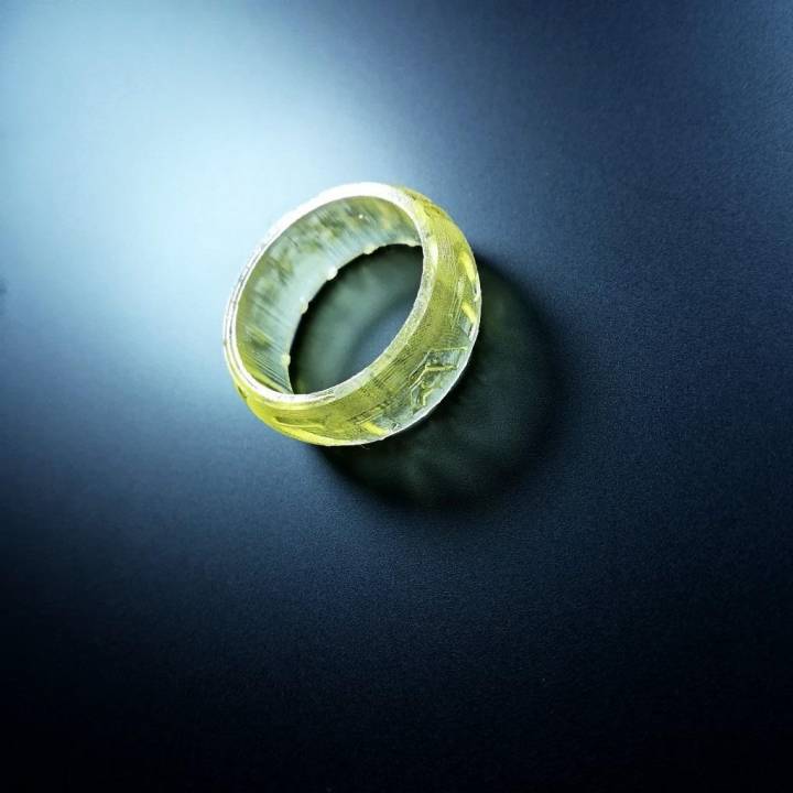 3D Printable StarCraft Ring by Zeke Asakura