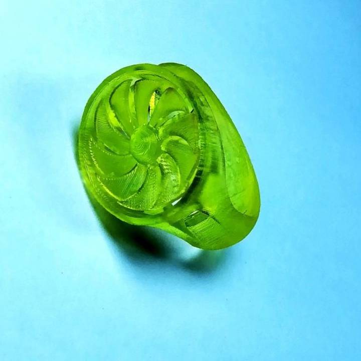 3D Printable Ring Jet Engine by Zeke Asakura