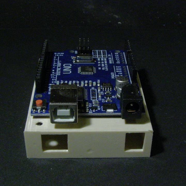 3D Printable Arduino Board Case by SherLION