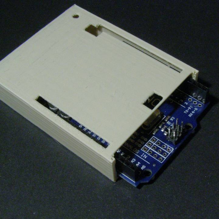 3D Printable Arduino Board Case by SherLION