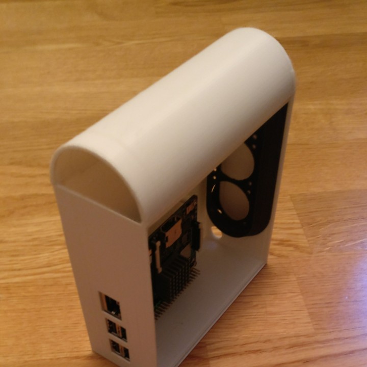 3D Printable Aperture Science Raspberry Pi Case V.1 by Linus Boréus