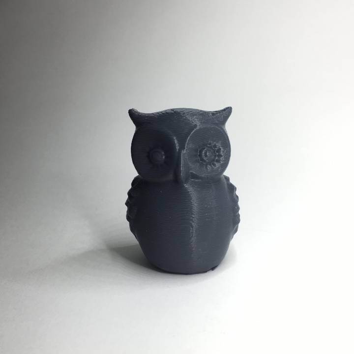 3D Printable Digital Scan Owl by Joshua Lomax