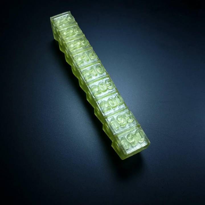 3D Printable Temperature Calibration Tower for Anycubic PLA by Derek ...