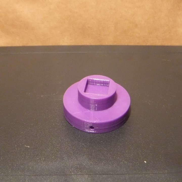 3D Printable vakits 5mm LED Cross Enclosure by Derek Tombrello