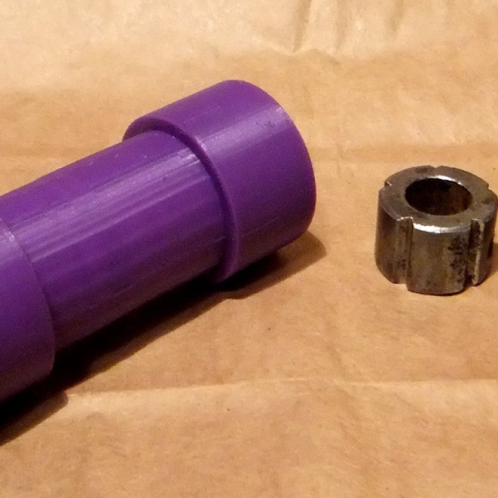 3D Printable Shopsmith Mark V Bandsaw Coupler by Derek Tombrello