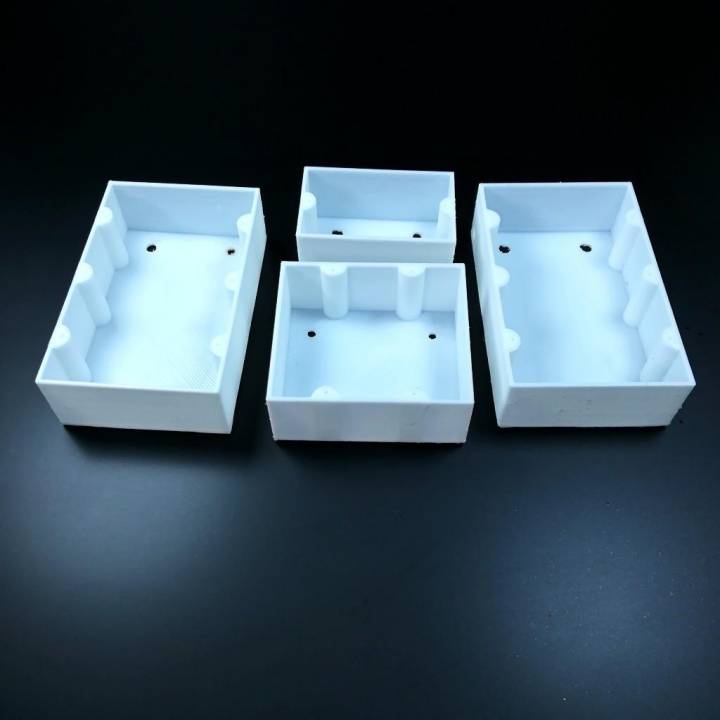 3D Printable Electrical Switch / Outlet Junction Box by Derek Tombrello