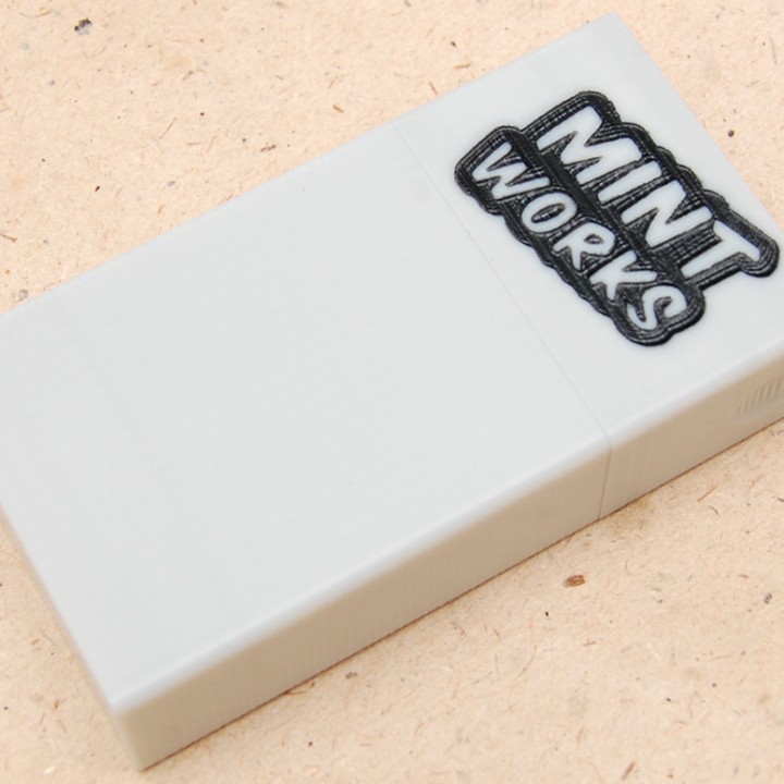 3D Printable Mint Works organizer with mints compartment by Anton ...