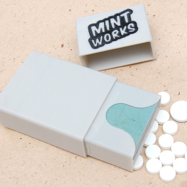 3D Printable Mint Works organizer with mints compartment by Anton ...
