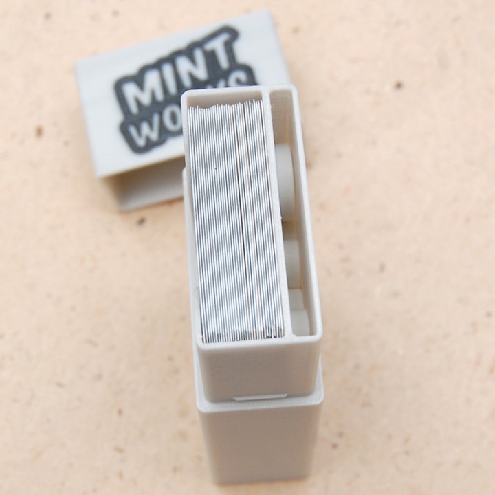 3D Printable Mint Works organizer with mints compartment by Anton ...