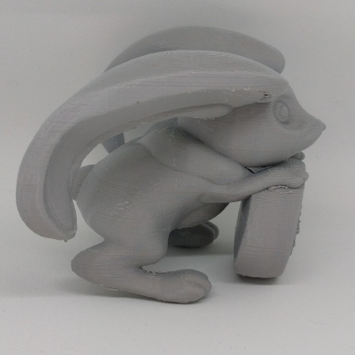 3D Printable Good Luck Bunny by R3D Art Studios