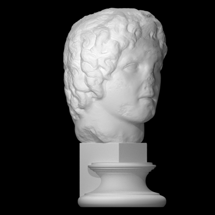3D Printable Portrait of Alexander the Great in the 'Erbach Type' by ...