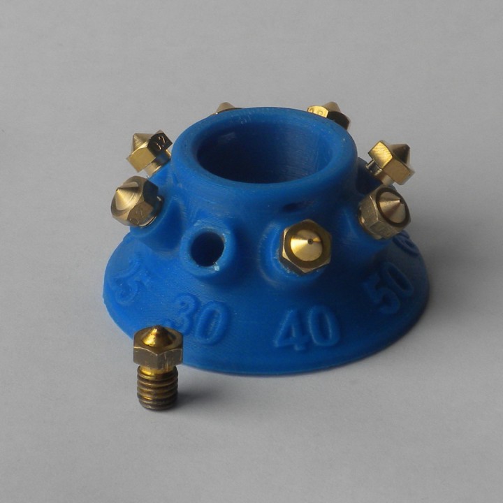 3D Printable Organizer for nozzles with Olsson torque wrench holder by ...