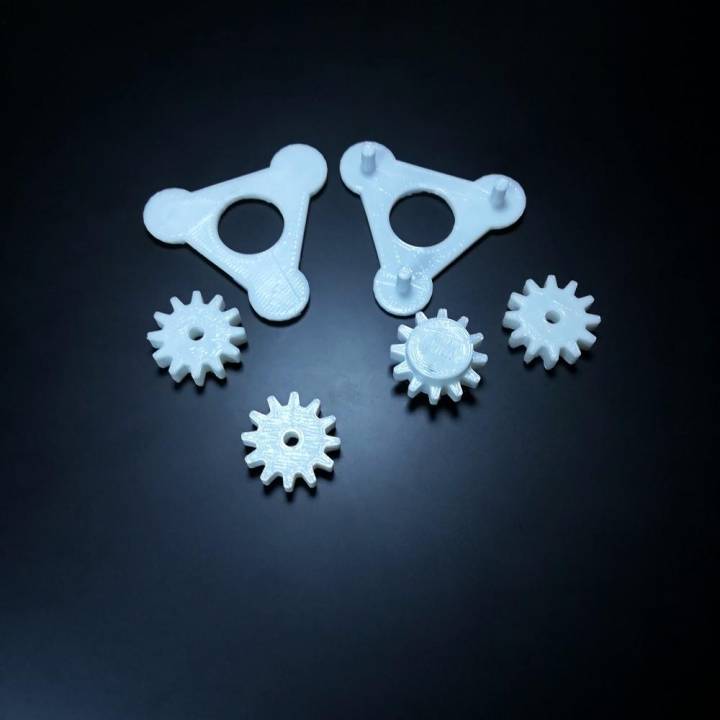 3D Printable Steampunk fidget by A_Girl