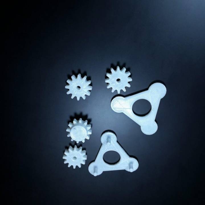 3D Printable Steampunk fidget by A_Girl