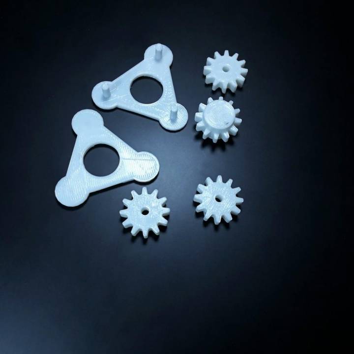 3D Printable Steampunk fidget by A_Girl