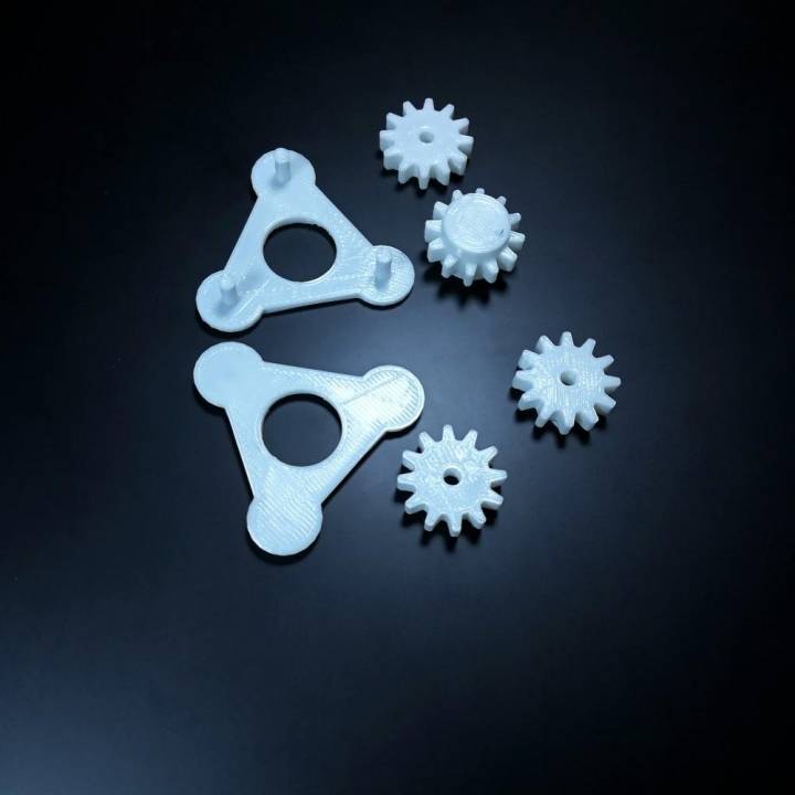 3D Printable Steampunk fidget by A_Girl