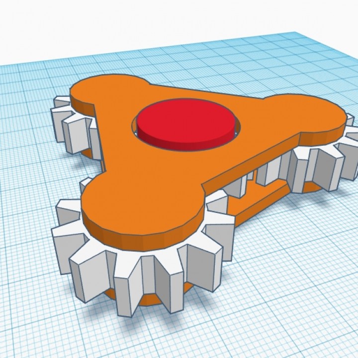 3D Printable Steampunk fidget by A_Girl