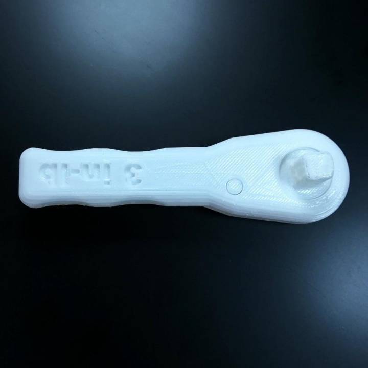 3D Printable Nasa wrench fixed v3 by Marc Smith