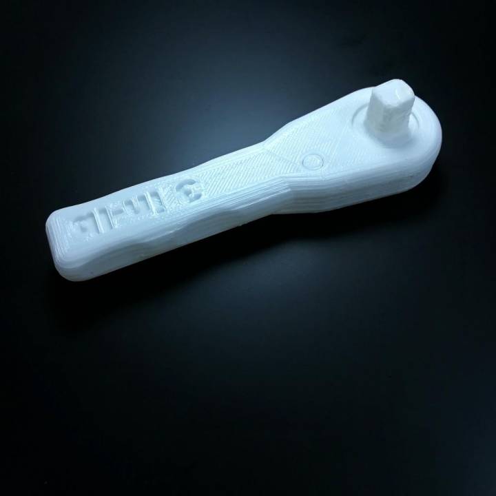 3D Printable Nasa wrench fixed v3 by Marc Smith