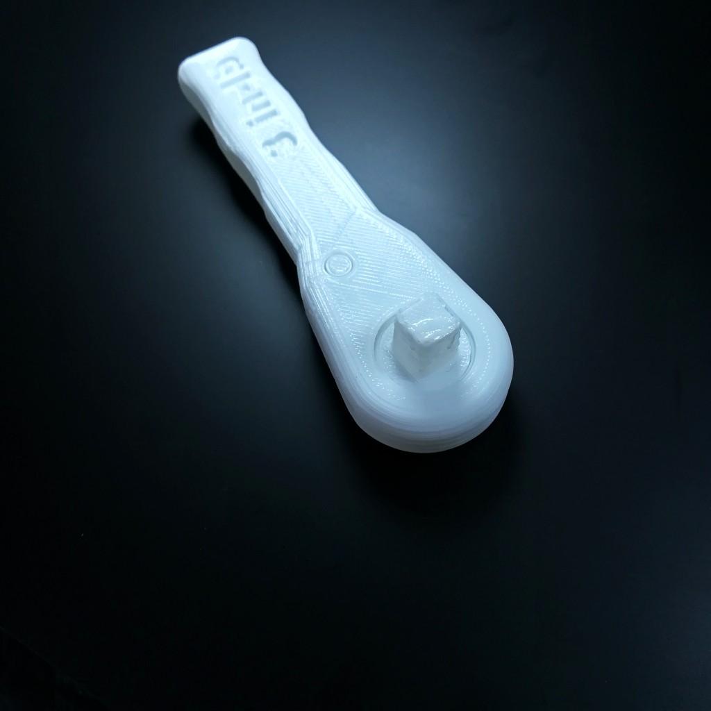 3D Printable Nasa wrench fixed v3 by Marc Smith