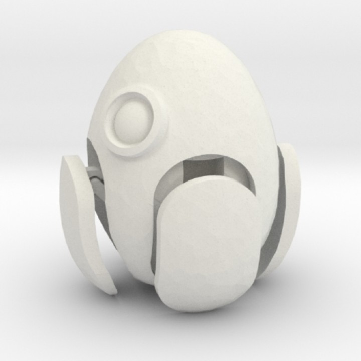 3D Printable Egg Bot by Gabriel G.