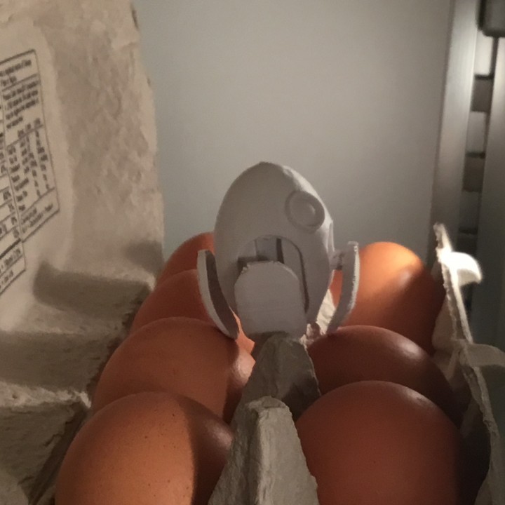 3D Printable Egg Bot by Gabriel G.