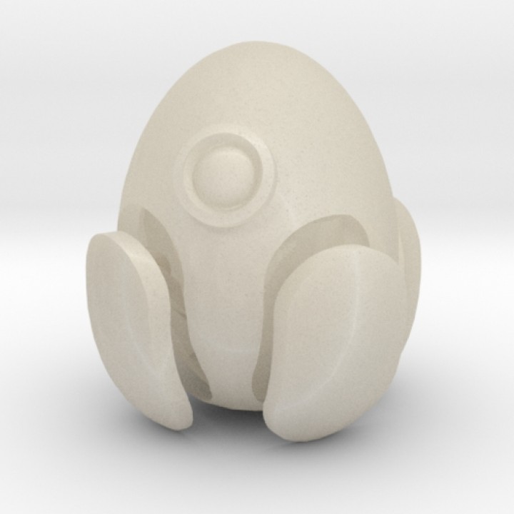 3D Printable Egg Bot by Gabriel G.