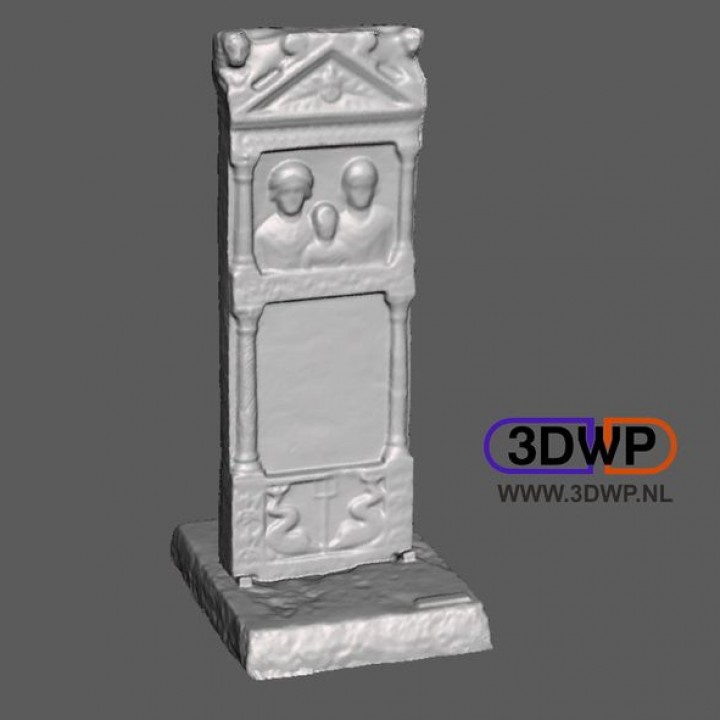 3D Printable Roman Sculpture 3D Scan by 3DWP
