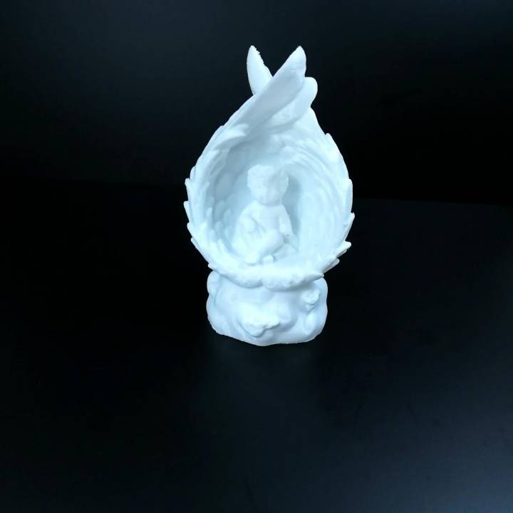 3D Printable Angel Sculpture 3D Scan by 3DWP