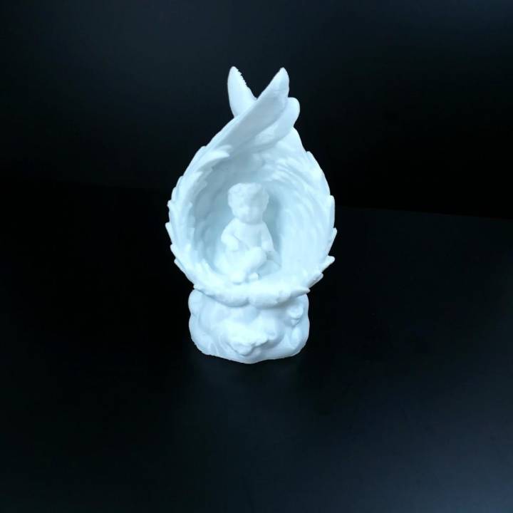 3D Printable Angel Sculpture 3D Scan by 3DWP