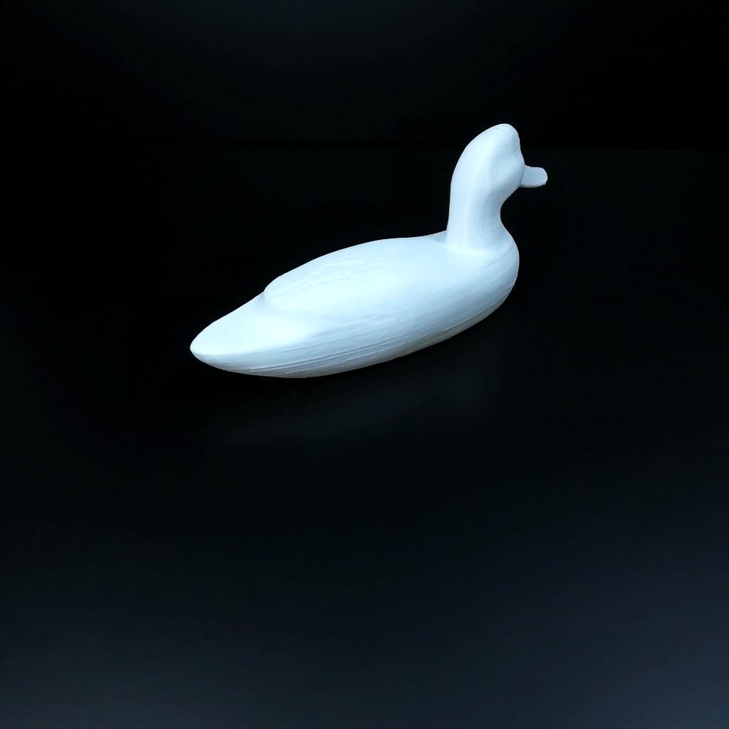3D Printable Vintage Duck Decoy 3D Scan by 3DWP