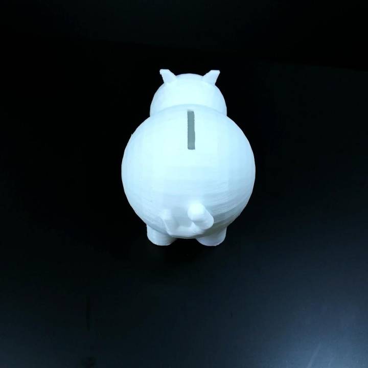 3D Printable Piggy Bank by 3DWP