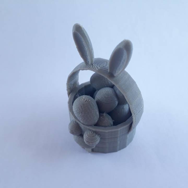 3D Printable Easter Basket by Brandon
